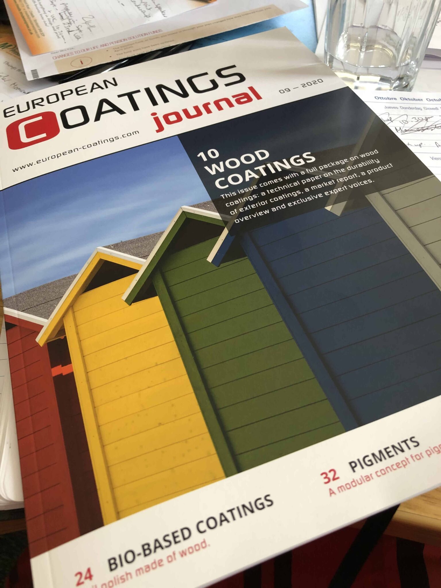 european coatings journal directory show in Nuremberg in 2021